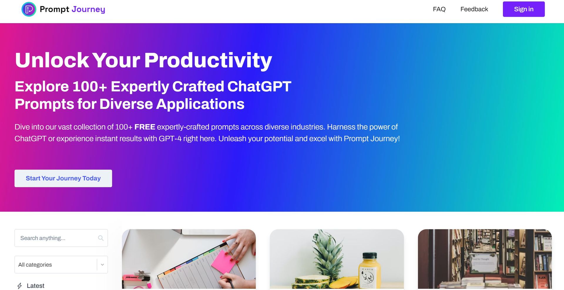 Prompt Journey | Parentpreneur