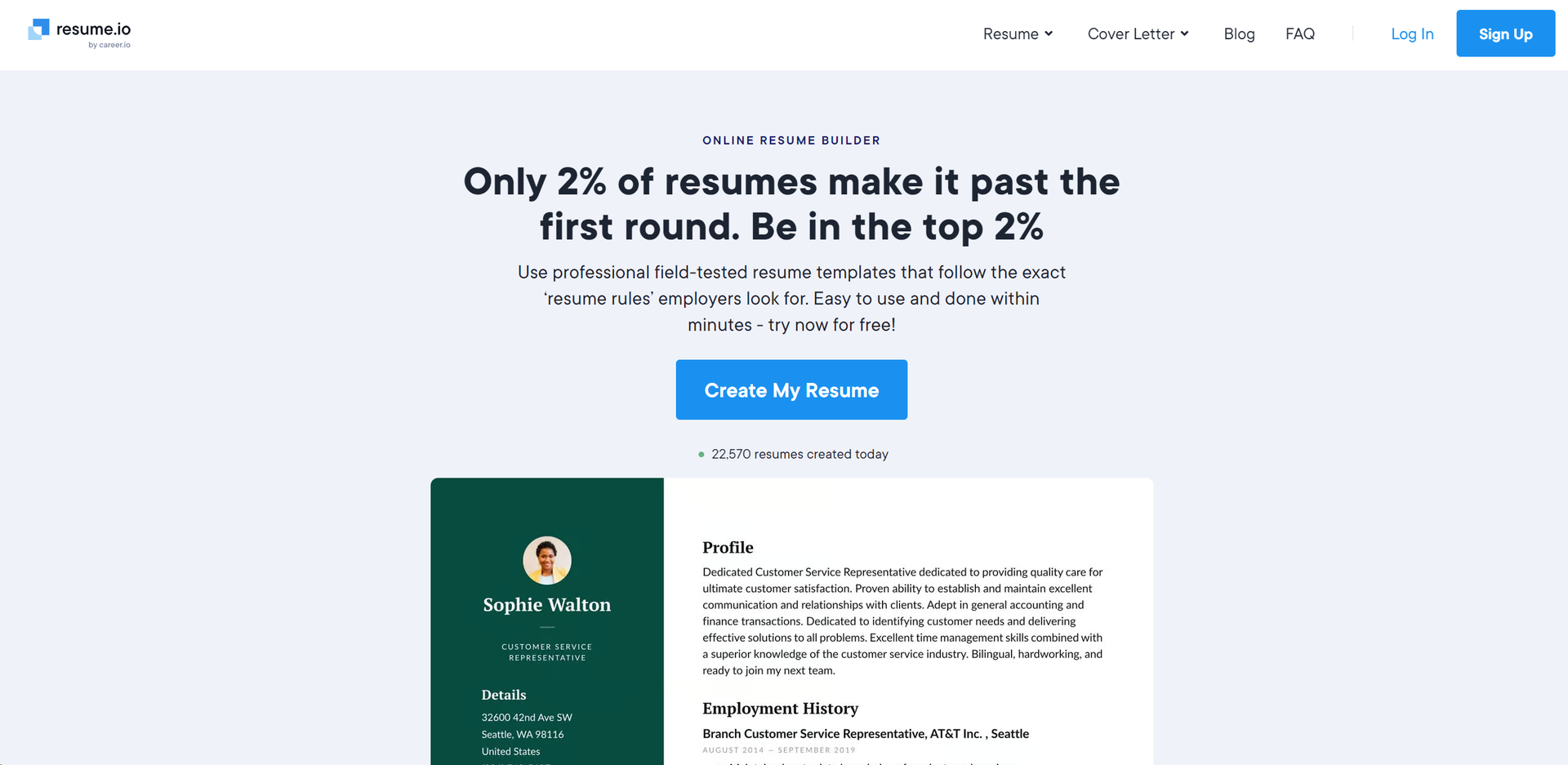 Resume.io | Parentpreneur